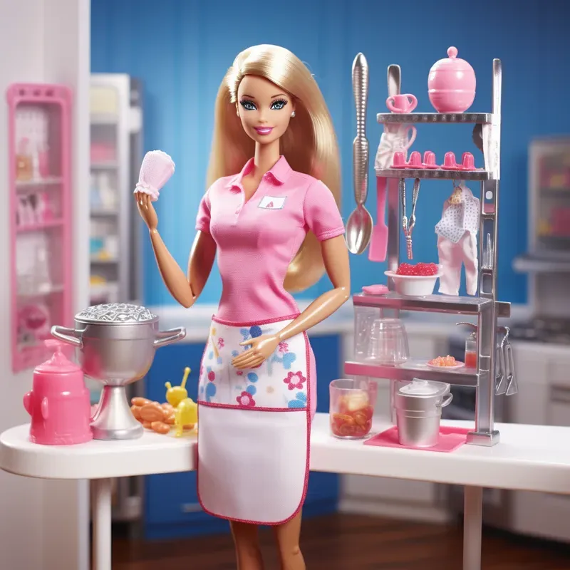 Barbie Doll Illustrations Midjourney Prompt | PromptBase