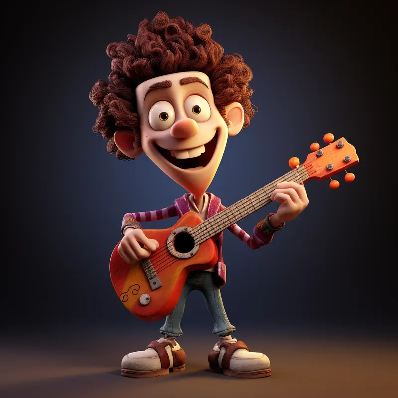 Cartoon Style 3D Characters Midjourney Prompt | PromptBase