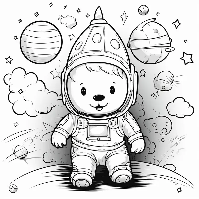 Doodle Art Coloring Books Midjourney Prompt | PromptBase