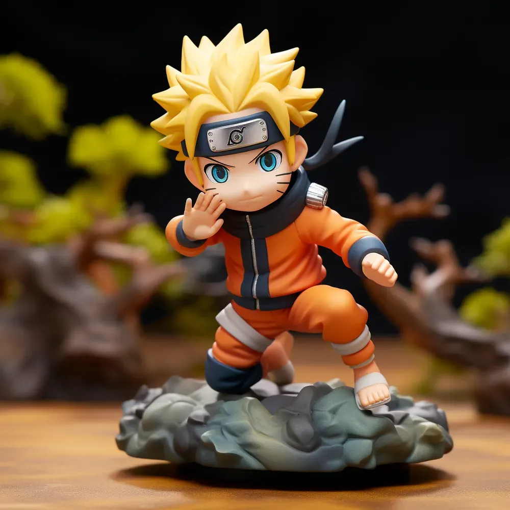 Anime Character Action Figures Midjourney Prompt | PromptBase