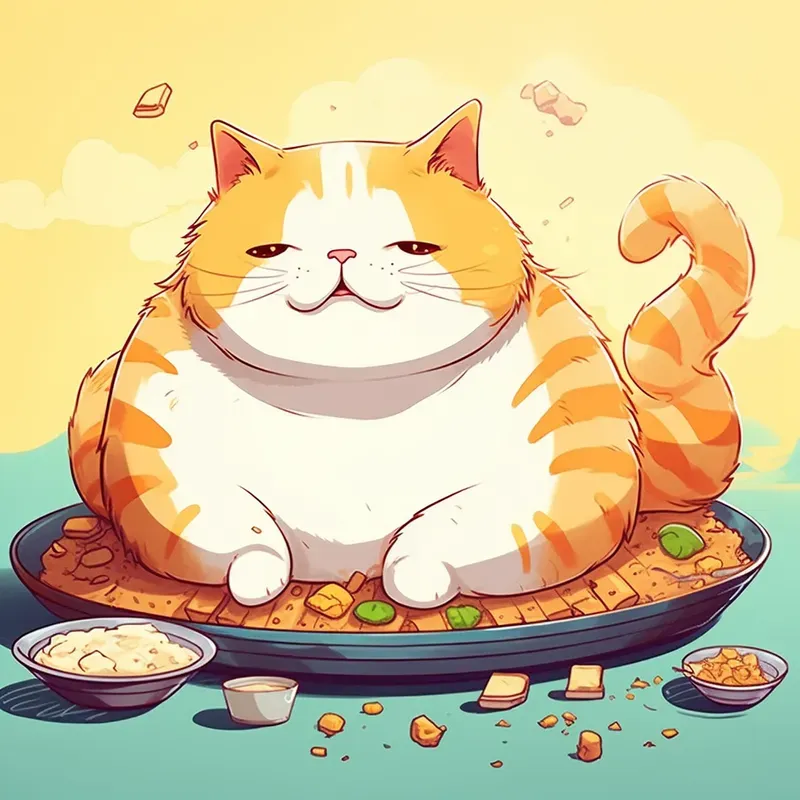 Chonky Fat Cats Moments Midjourney Prompt | PromptBase