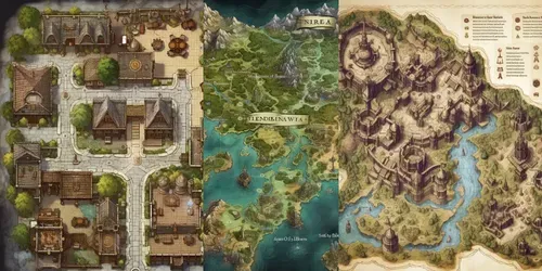 Generate Your RPG Maps Midjourney Prompt | PromptBase