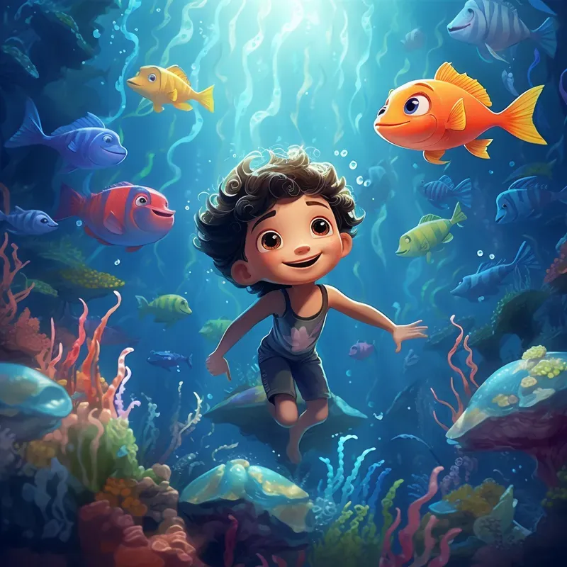 Pixar Children Book Illustrations Midjourney Prompt | PromptBase