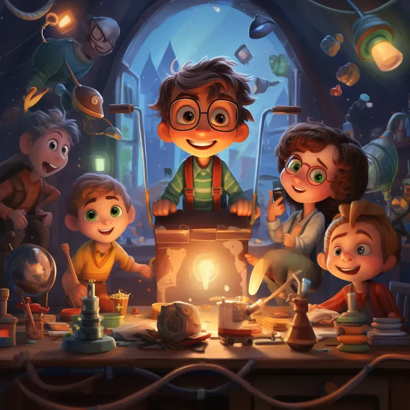Pixar Children Book Illustrations Midjourney Prompt | PromptBase