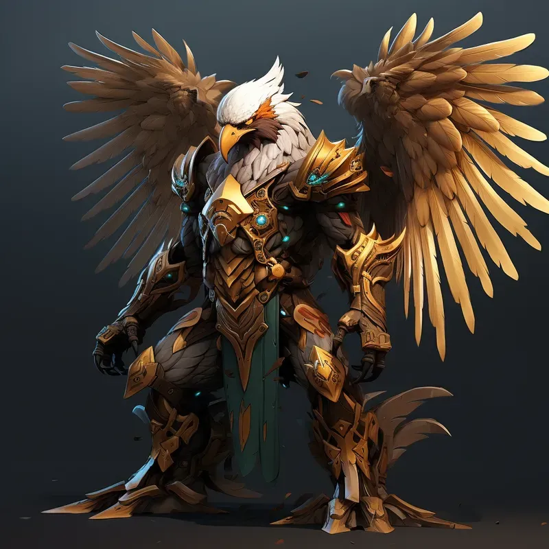 RPG Anthropomorphic Animal Warriors Midjourney Prompt | PromptBase