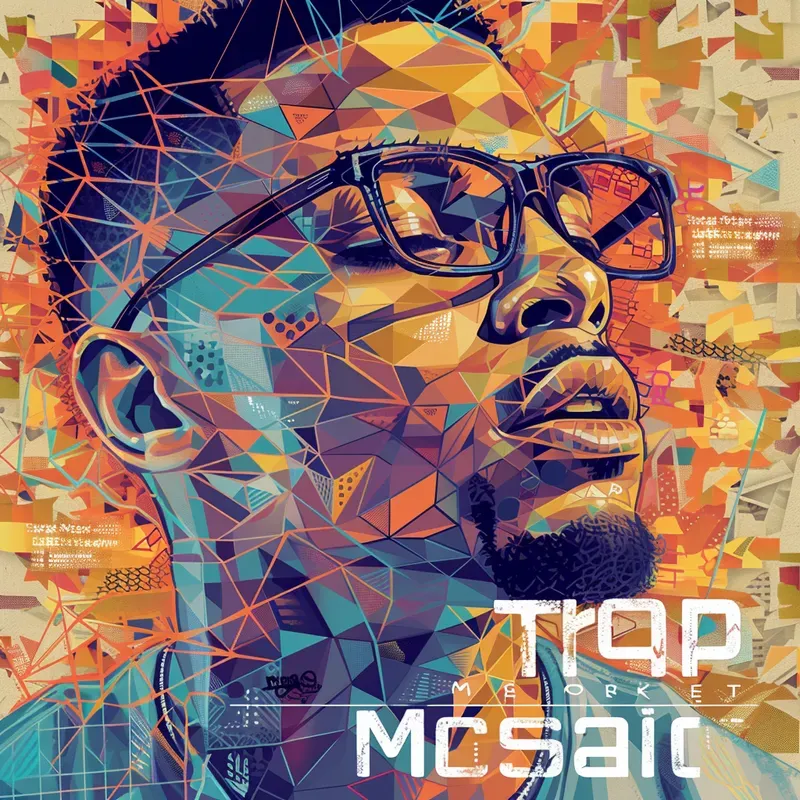 Rap Trap Album Covers With Text Midjourney Prompt | PromptBase