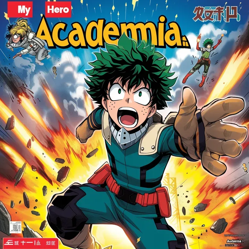 Anime Manga Cover Designs Midjourney Prompt | PromptBase