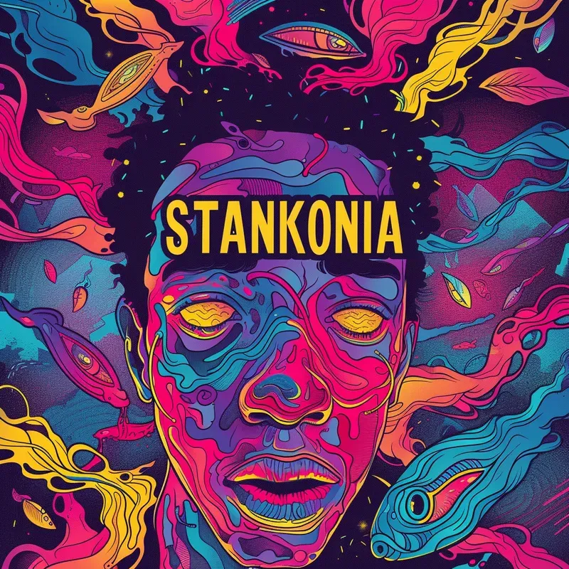 Trippy Rap Trap Minimal Album Covers Midjourney Prompt | PromptBase