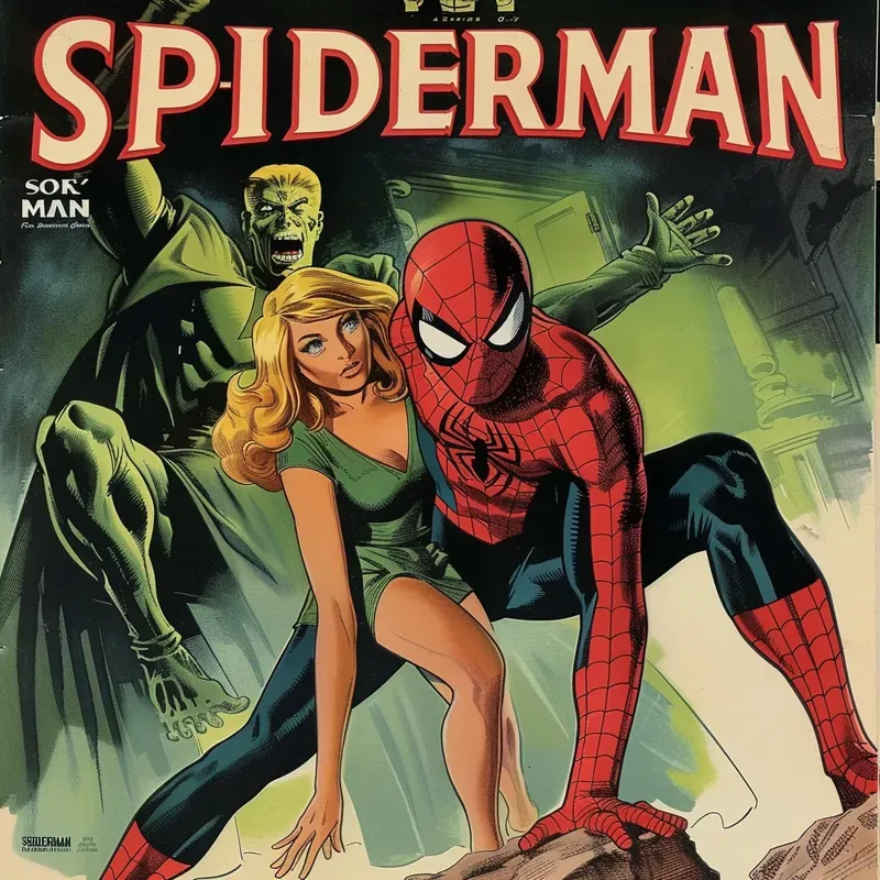 Famous Superhero Comics Books Covers Midjourney Prompt | PromptBase