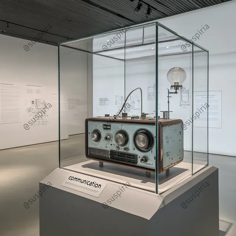 Free Retro Technology Museums Midjourney Prompt | PromptBase