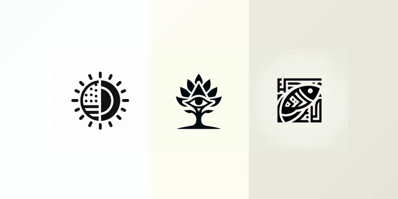 Modern Minimalist Designer Logos DALL·E Prompt | PromptBase