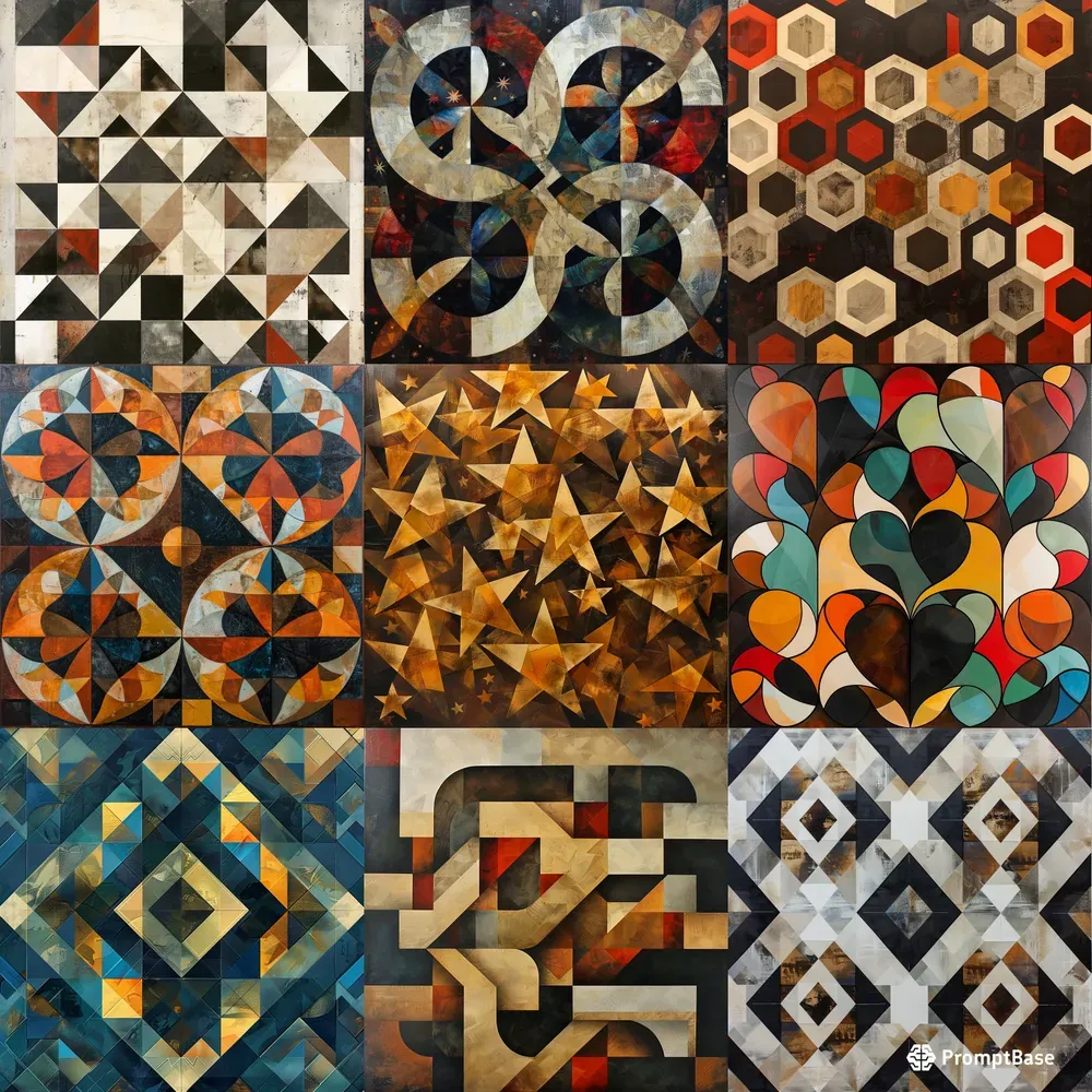 Geometric Abstraction Backgrounds Midjourney Prompt | PromptBase
