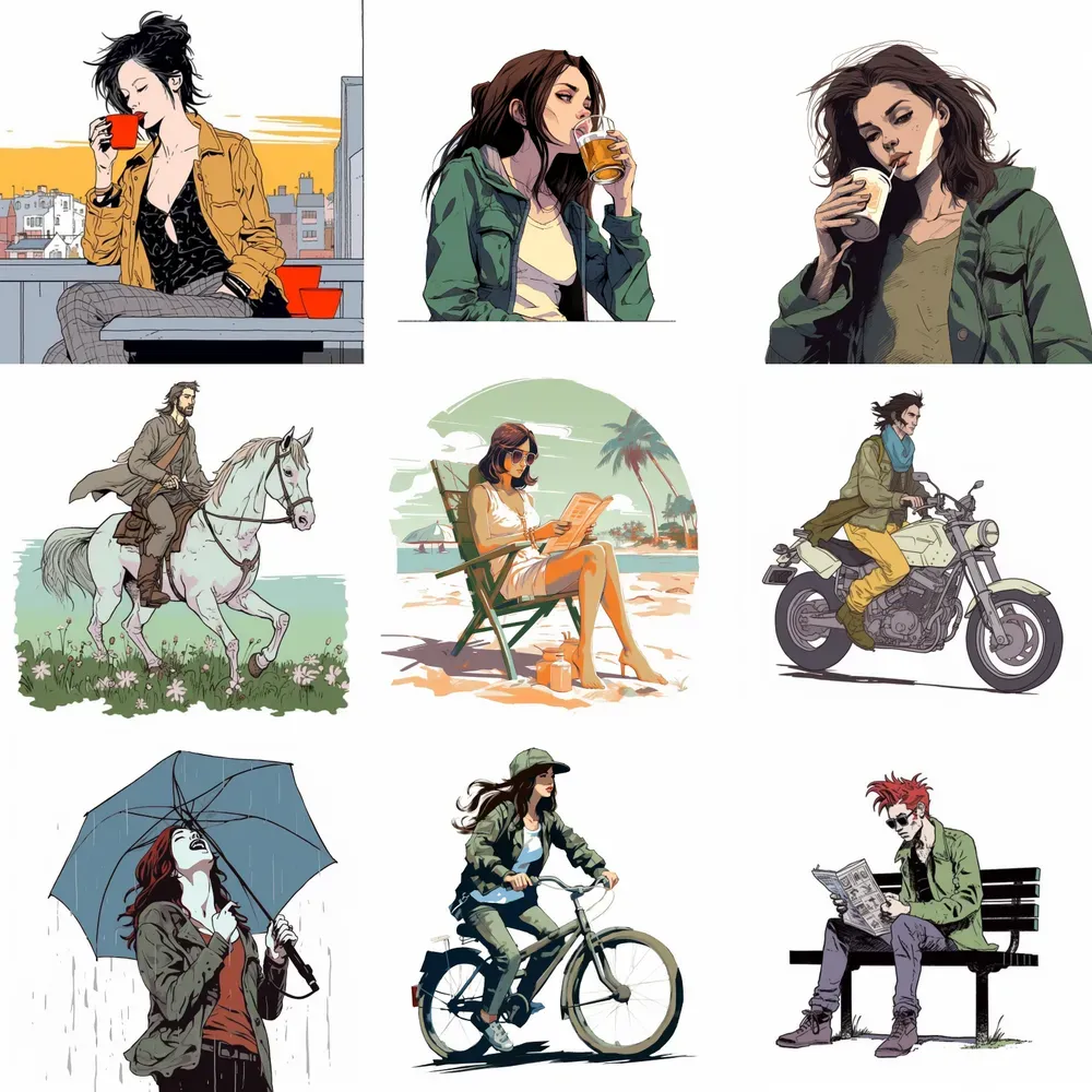 2D Images Without Backgrounds Midjourney Prompt | PromptBase