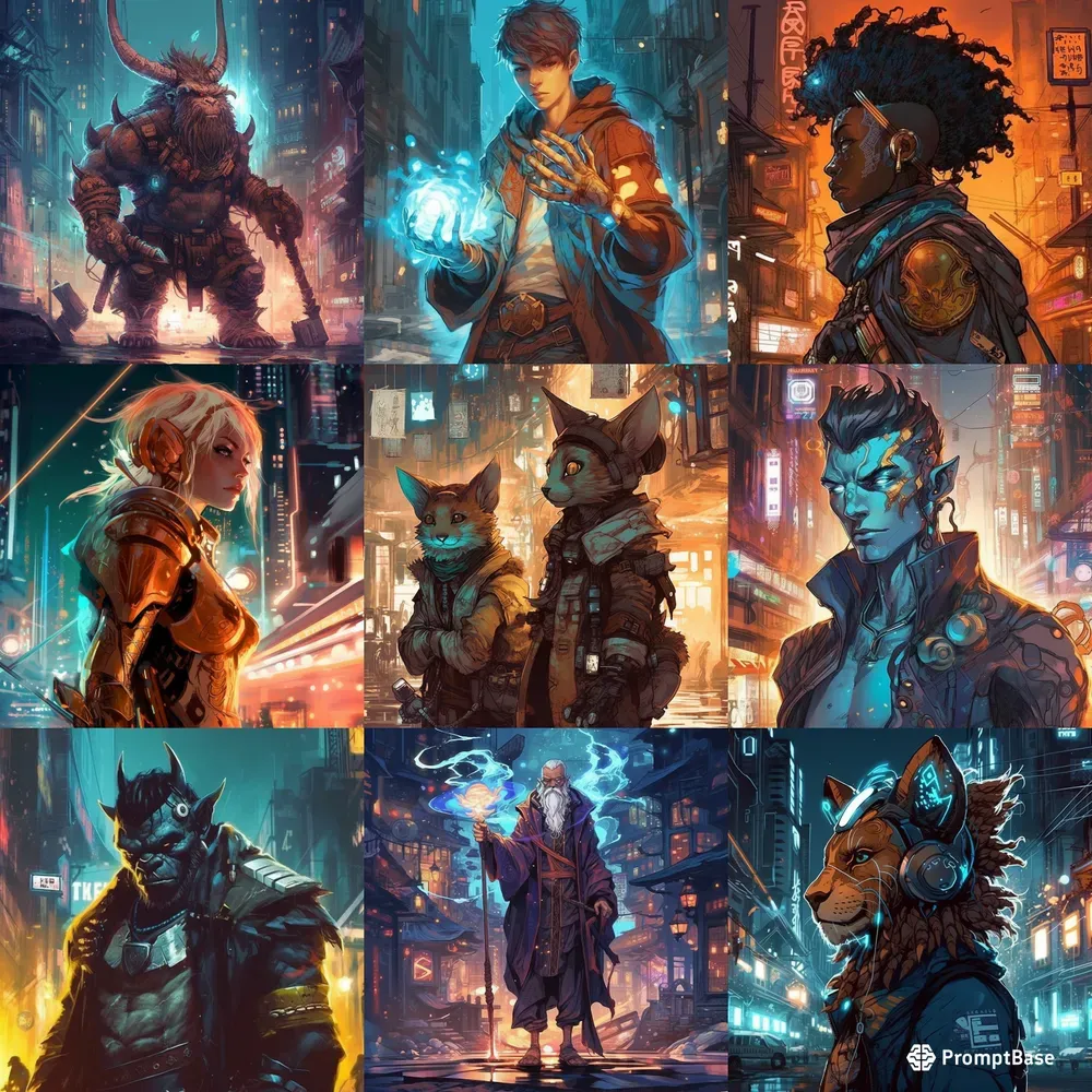 Electric Genre Mixes Midjourney Prompt | PromptBase