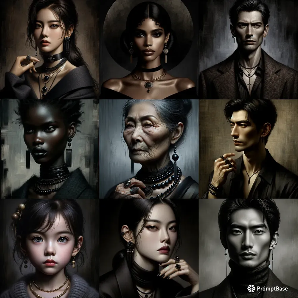 Realistic Portraits Of People DALL·E Prompt | PromptBase