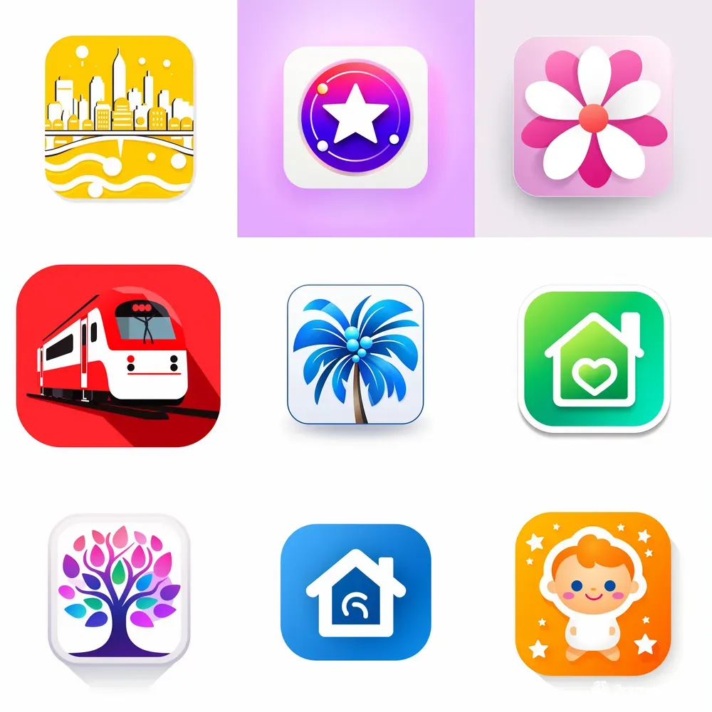 Your App Icons The Easy Way Midjourney Prompt | PromptBase