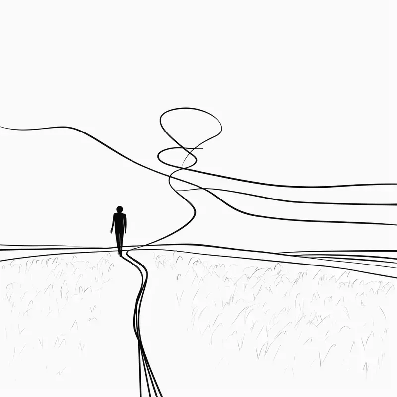 One Line Minimal Drawings Of Any Subject Midjourney Prompt | PromptBase