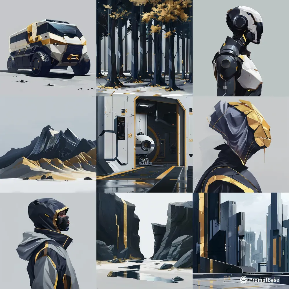 Futuristic Artworks Midjourney Prompt | PromptBase