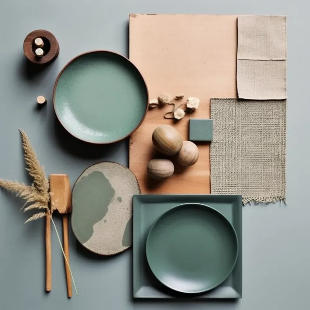 Interior Design Mood Boards Midjourney Prompt | PromptBase