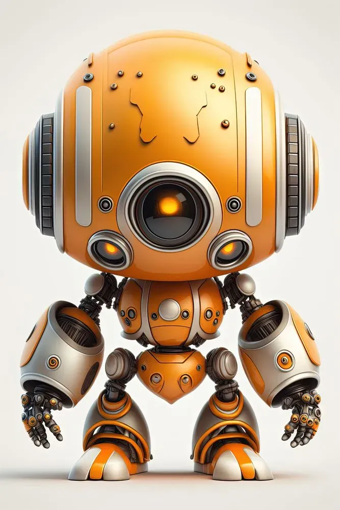 Cute Robots Art Midjourney Prompt | PromptBase