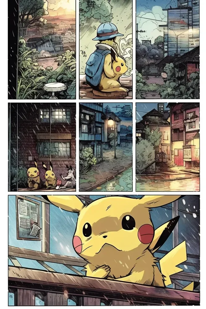 Secret Comic Book Pages Midjourney Prompt | PromptBase