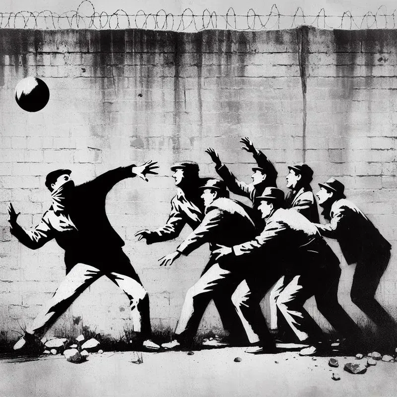 Banksy Art DALL·E Prompt | PromptBase