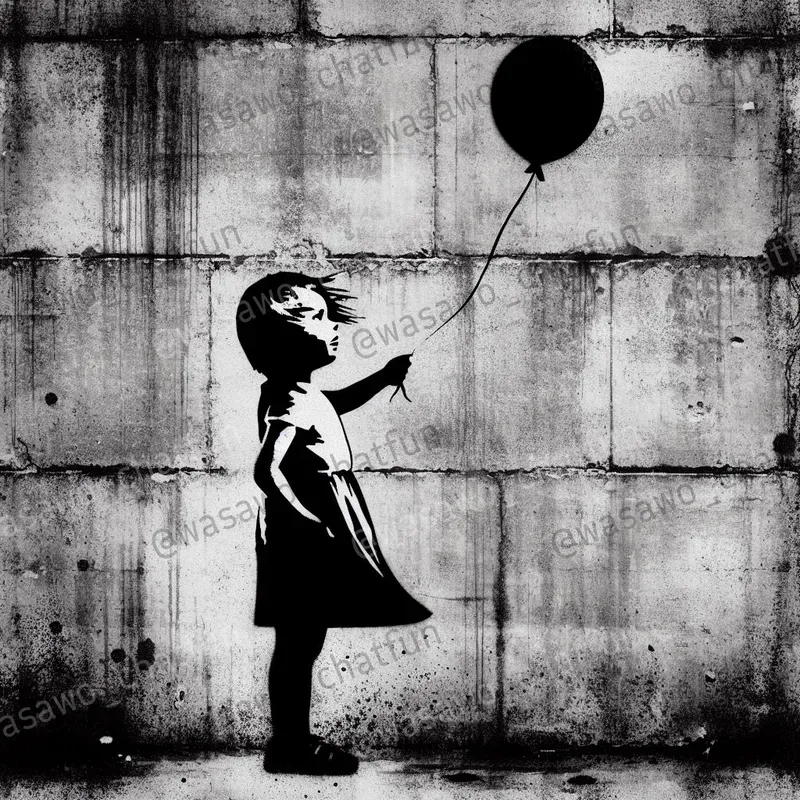 Banksy Art DALL·E Prompt | PromptBase