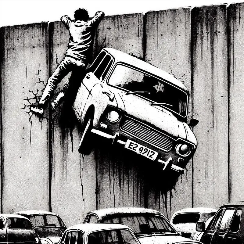 Banksy Art DALL·E Prompt | PromptBase