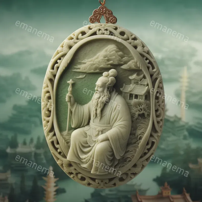 Ancient Jade Necklaces Midjourney Prompt | PromptBase