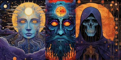 Mysterious Cards Designs Midjourney Prompt | PromptBase