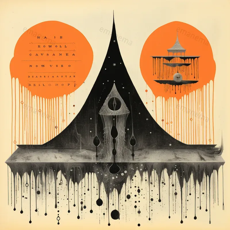 Retro Occult Illustrations Midjourney Prompt | PromptBase