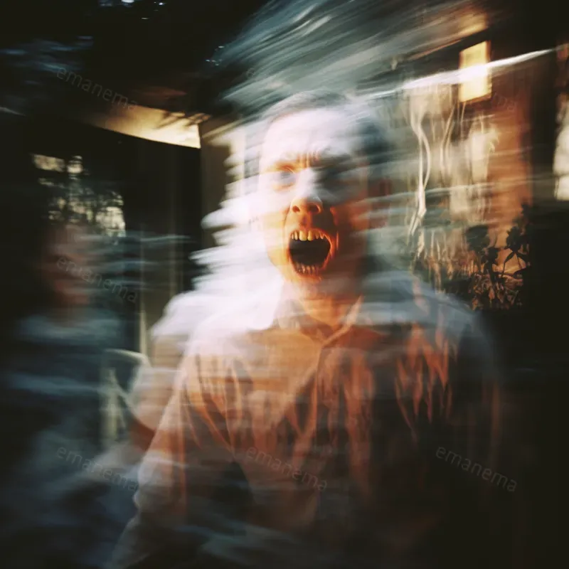 Horrifying Distorted Blurry Images Midjourney Prompt | PromptBase