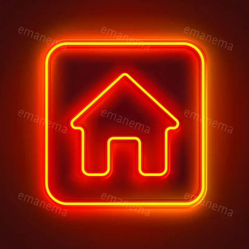 Neon Logo Icons Midjourney Prompt | PromptBase