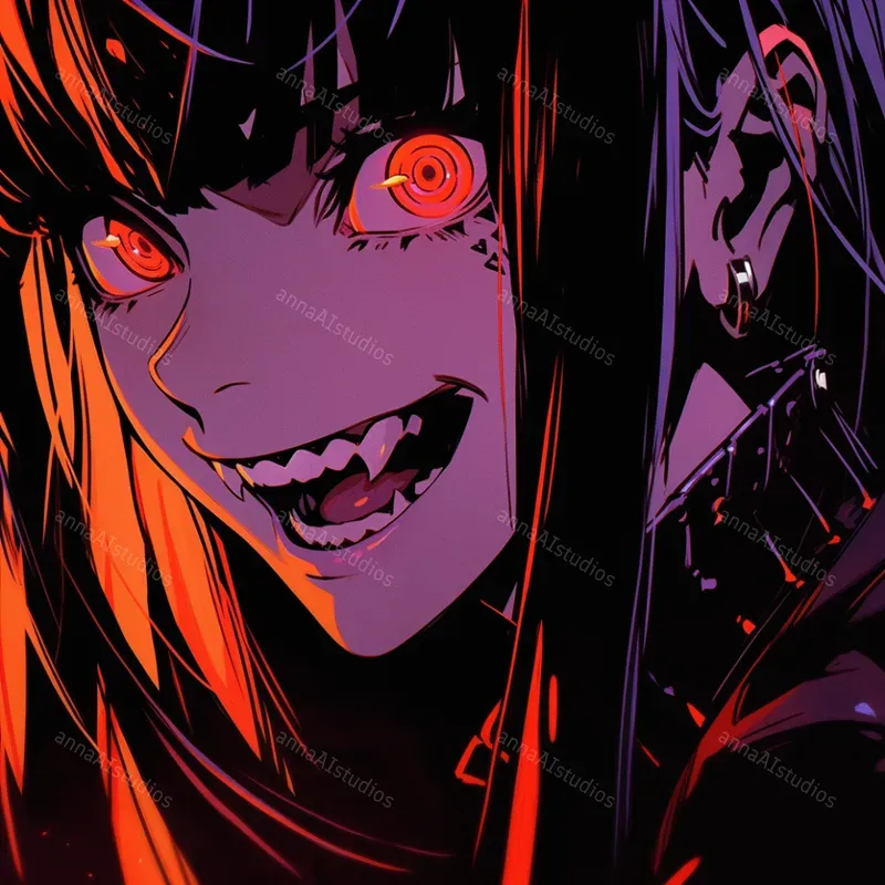 Scary Anime Headshots For Halloweens Midjourney Prompt | PromptBase