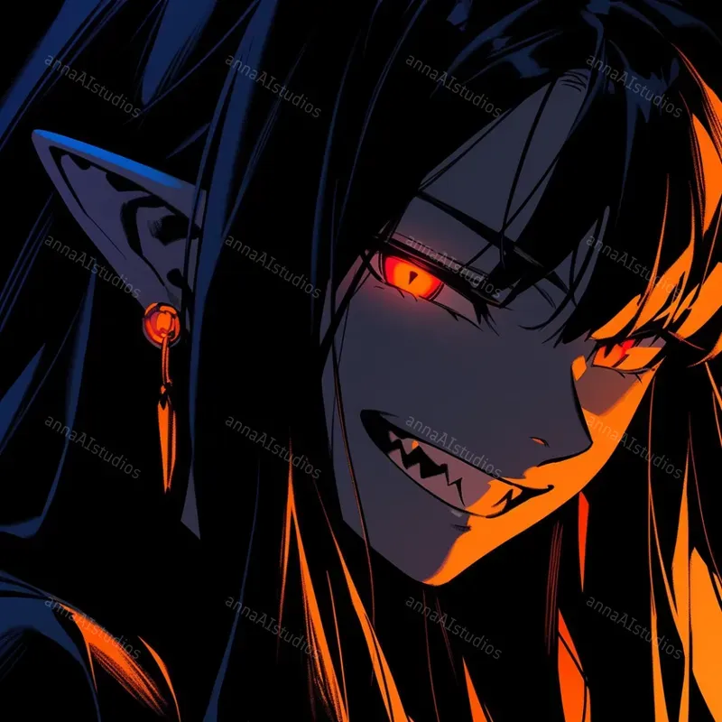 Scary Anime Headshots For Halloweens Midjourney Prompt | PromptBase