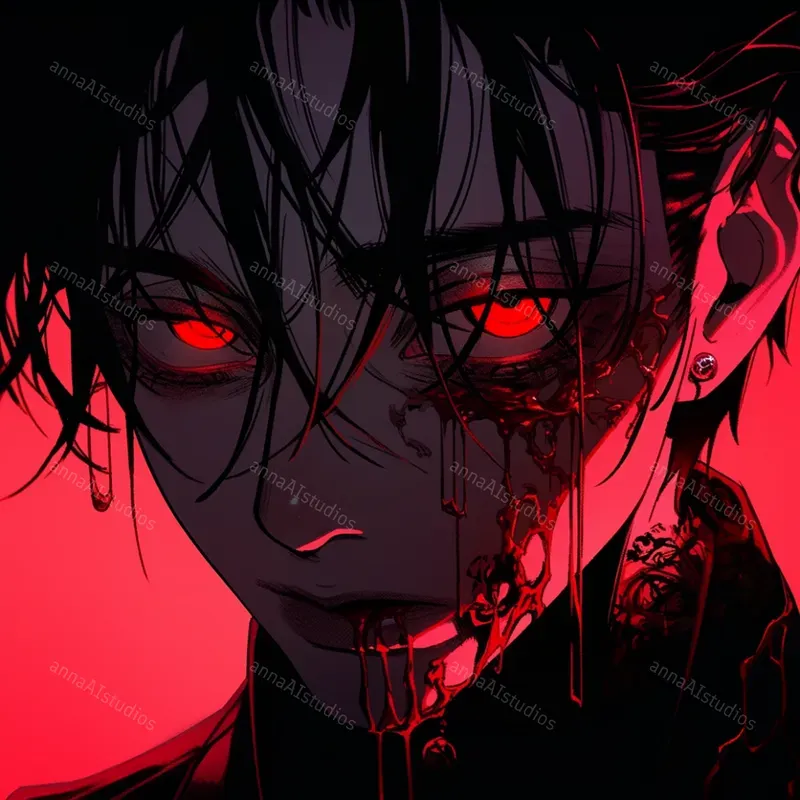 Scary Anime Headshots For Halloweens Midjourney Prompt | PromptBase