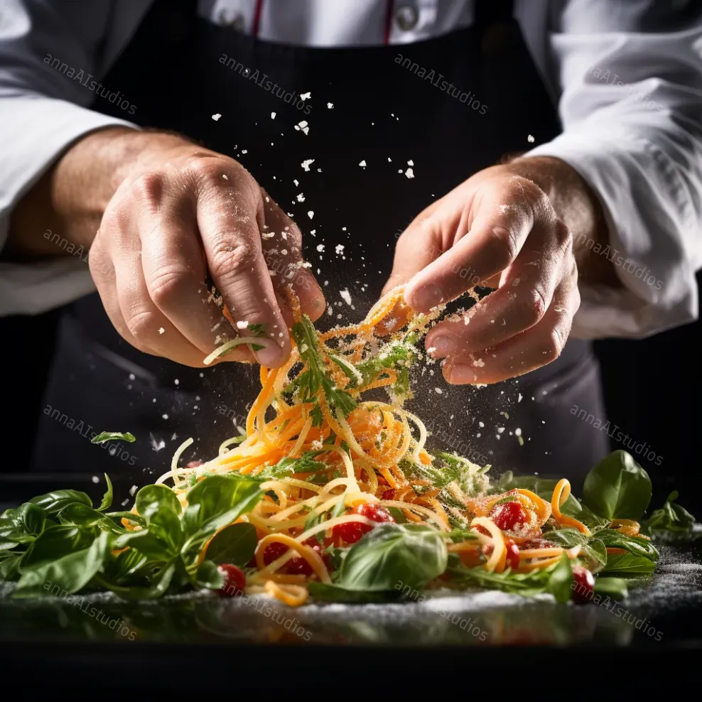 Chefs Hands Food Photographs Midjourney Prompt | PromptBase