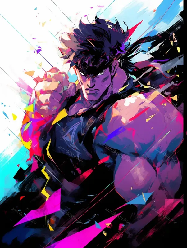 Epic Anime Action Posters Midjourney Prompt | PromptBase