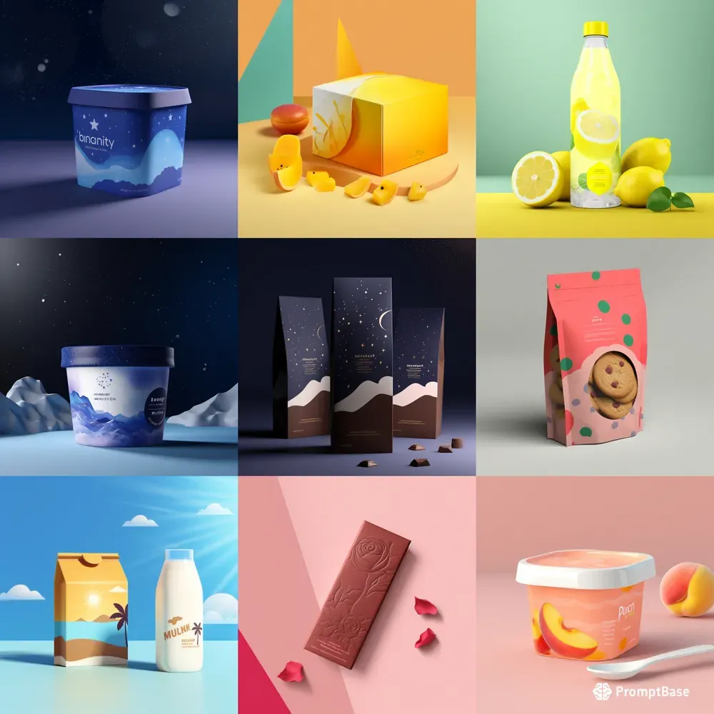 Beautiful Product Packaging Designs Midjourney Prompt | PromptBase