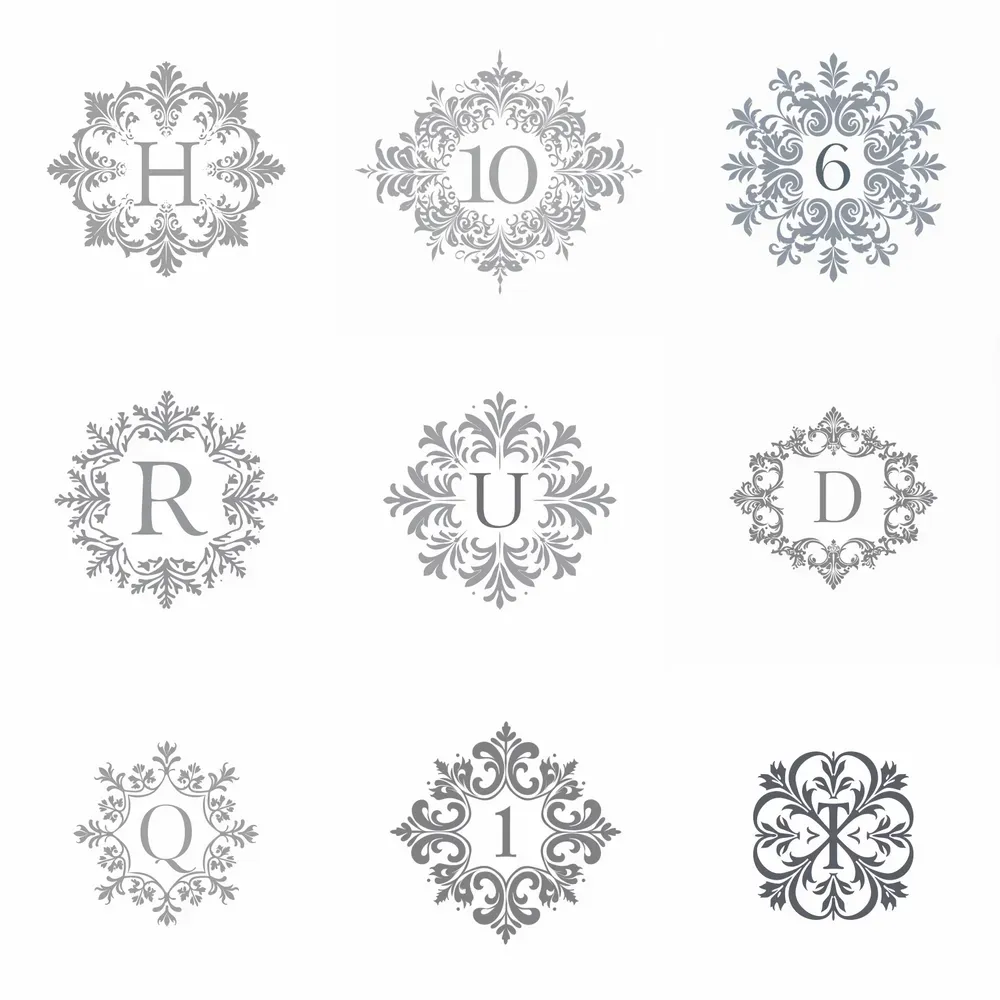 Elegant Monogram Icon Designs Midjourney Prompt | PromptBase