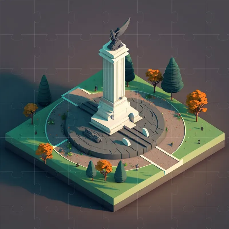 Isometric Scenes Midjourney Prompt | PromptBase
