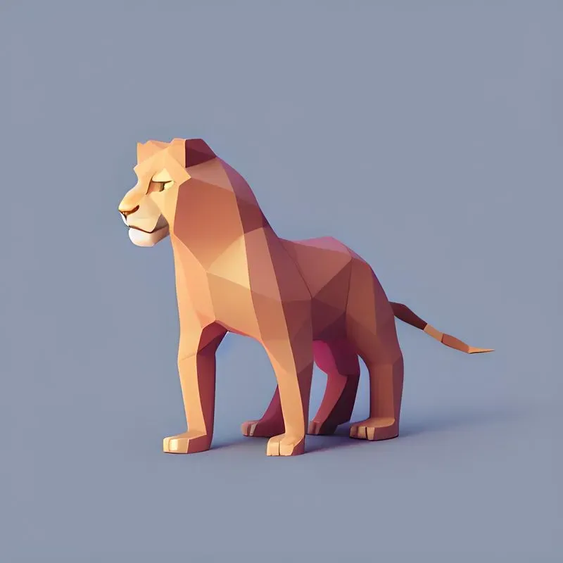Low Poly Animals Stable Diffusion Prompt | PromptBase