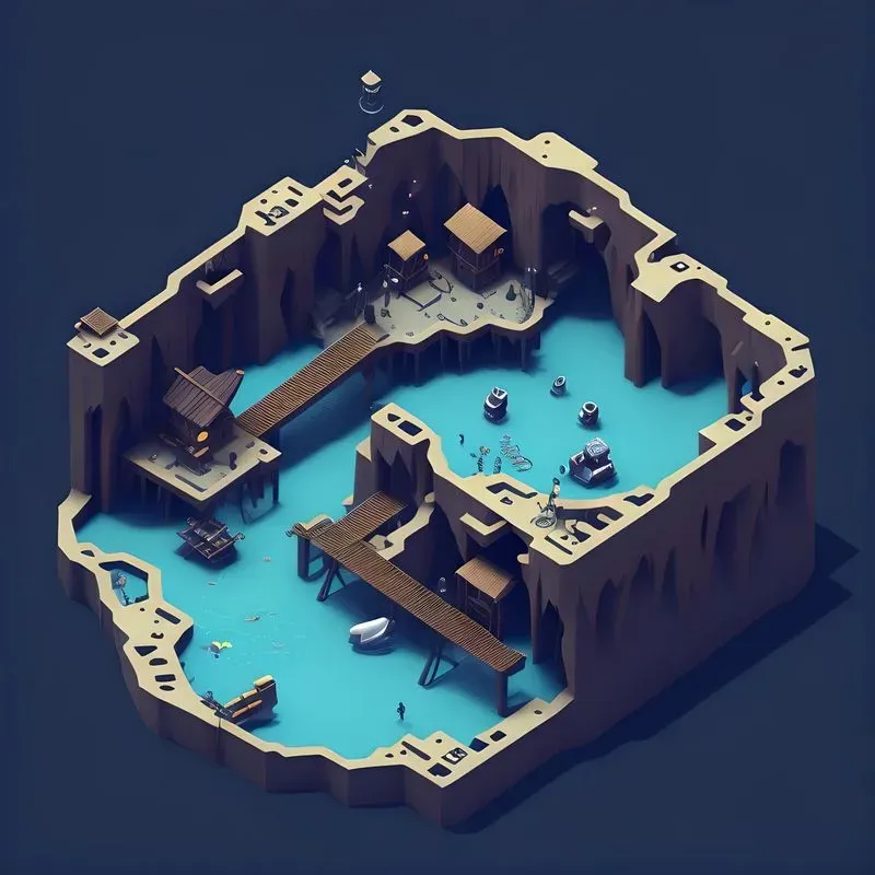 Game Maps And Levels Stable Diffusion Prompt | PromptBase