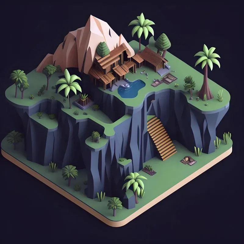 Game Maps And Levels Stable Diffusion Prompt | PromptBase