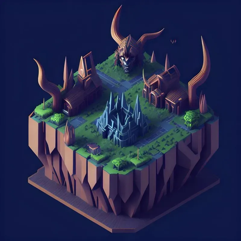 Game Maps And Levels Stable Diffusion Prompt | PromptBase