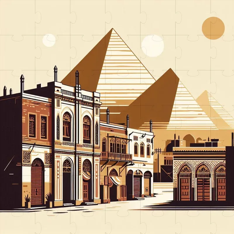 Stylized Illustrations Of Street Scenes DALL·E Prompt | PromptBase