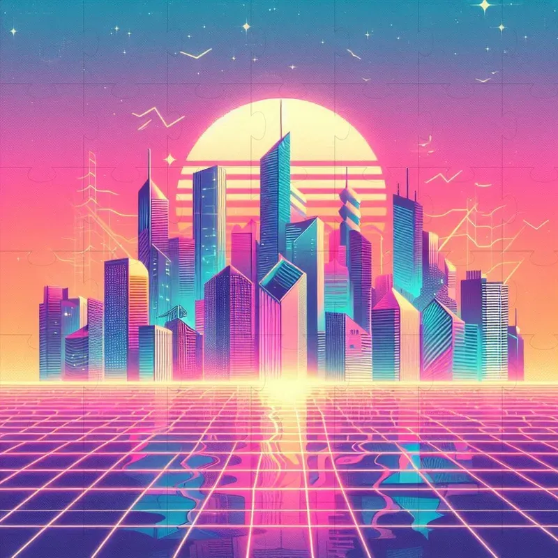 Vaporwave Style Art DALL·E Prompt | PromptBase