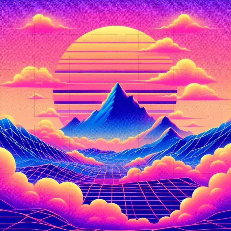 Vaporwave Style Art DALL·E Prompt | PromptBase
