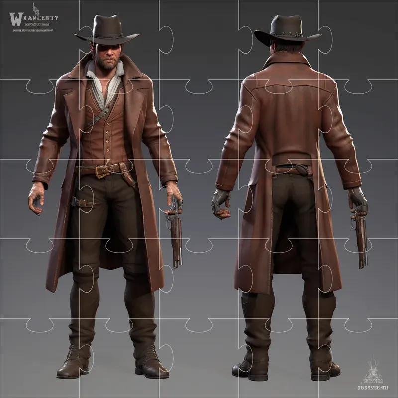 3D Character Reference Sheets Midjourney Prompt | PromptBase