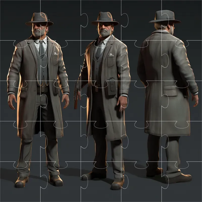 3D Character Reference Sheets Midjourney Prompt | PromptBase